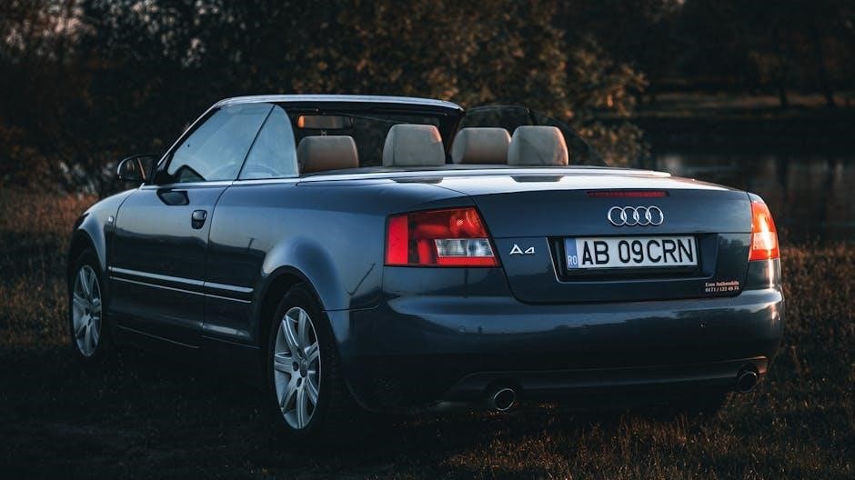 Audi A4 Car Manual: Your Ultimate Guide